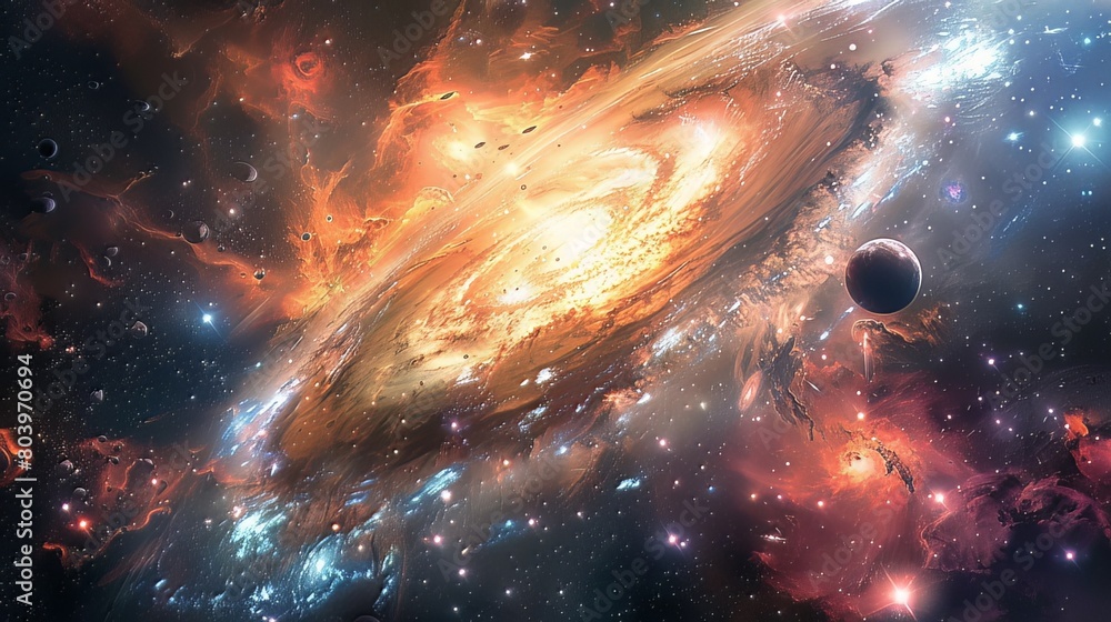 Space Observatory: At the space observatory, astronomers use powerful ...