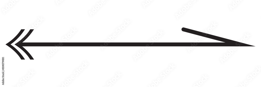 Double arrow icon, two side symbol. Dual sign. Navigator button. Cursor ...