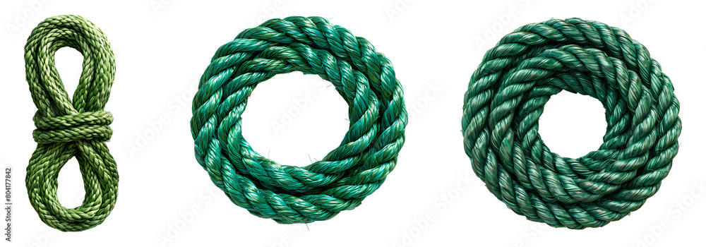 Green rope PNG. Green cord rope isolated. Green string top view PNG ...