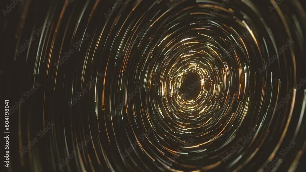 Spinning Fire Particles Background/ Animation of an abstract background ...