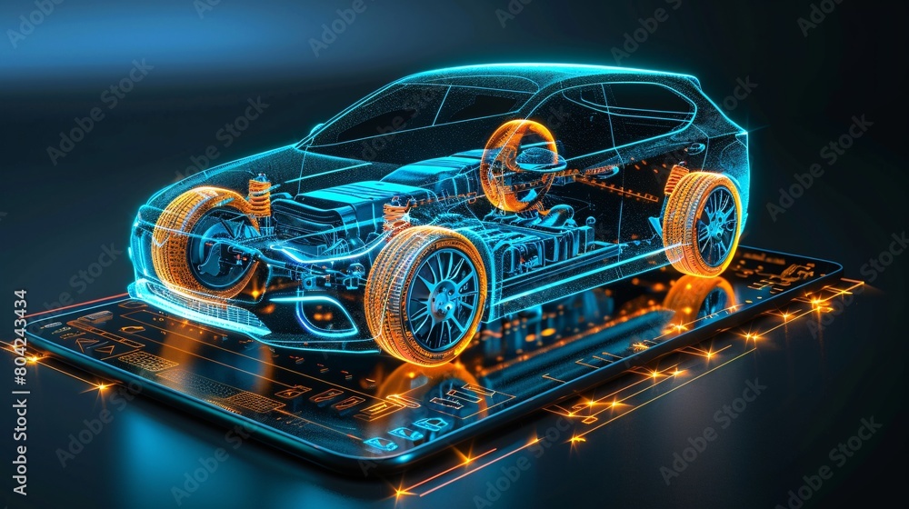 Application for a digital tablet for wireless diagnostics and analysis ...