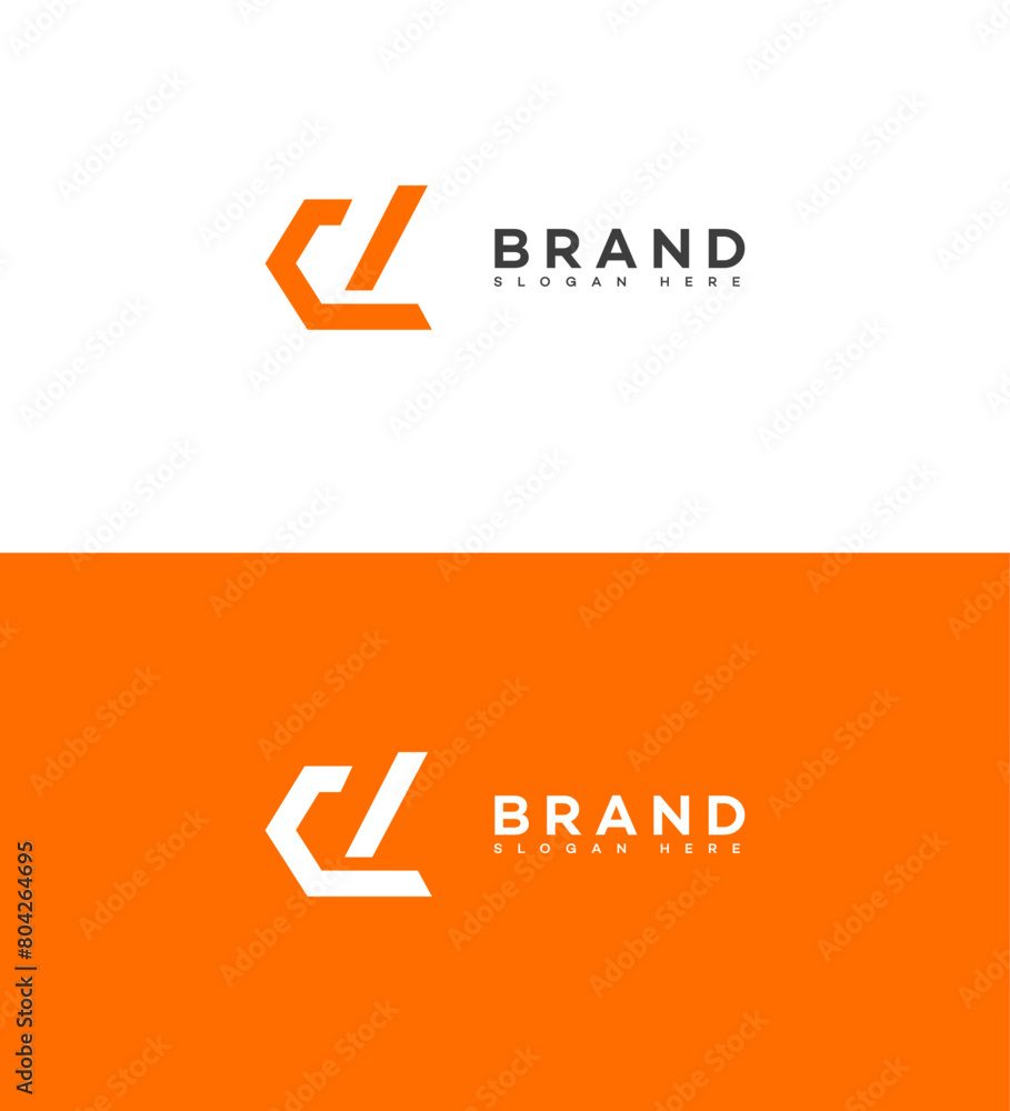 CL, LC Letter Logo Icon Brand Identity Sign, CL, LC Letter Symbol ...