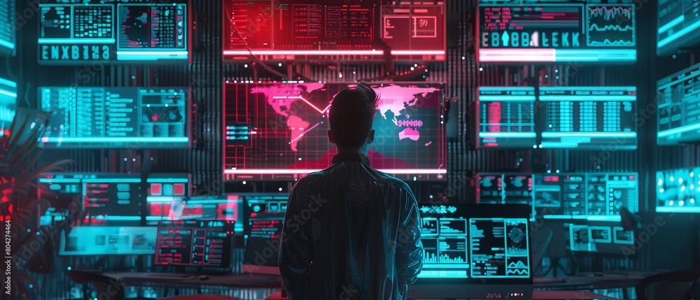 Stages Of Hacking In Progress Exploiting Vulnerabilities Executing Codes And Gaining Access