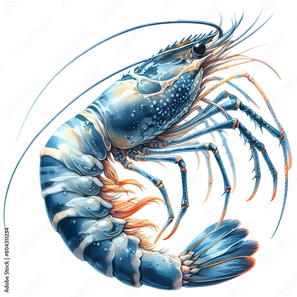 Watercolor Sea Creatures Clipart, Watercolor Underwater Ocean Animals ...