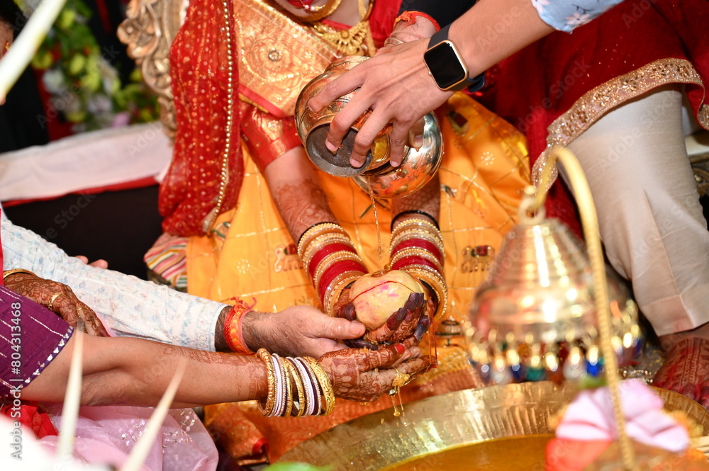 Kanya Daan - A process of ceremonial handing over their daughter by ...