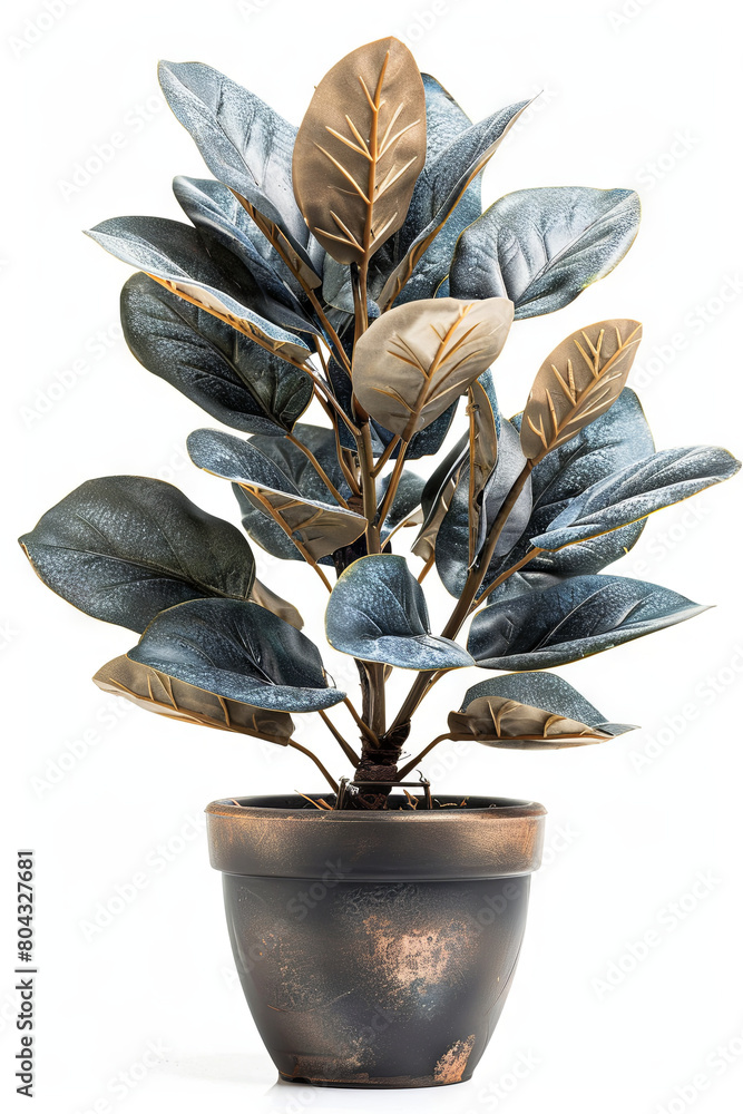 Ficus elastica, the rubber fig, rubber bush, rubber tree, rubber plant ...