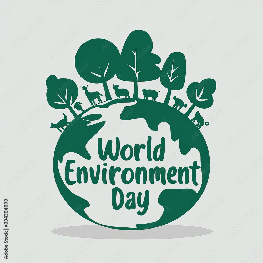 World Environment Day, Social Media Post. and. Vector. Illustration ...
