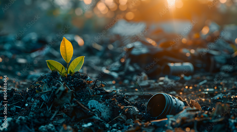 Zero Waste Innovation: Creative Banner or Logo Design Highlighting ...