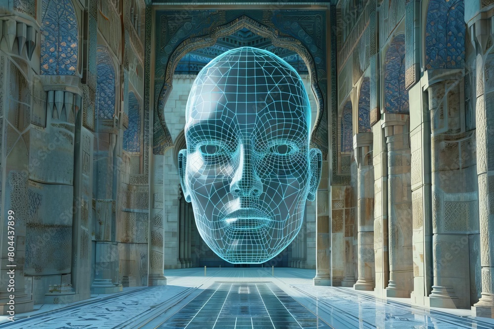 Facial recognition technology deployed in a mythical kingdoms palace to ...