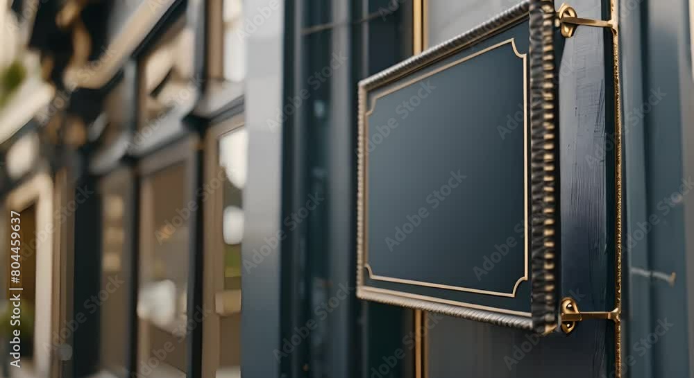 Design of a retail store sign displayed outdoors. Concept Store Signage ...