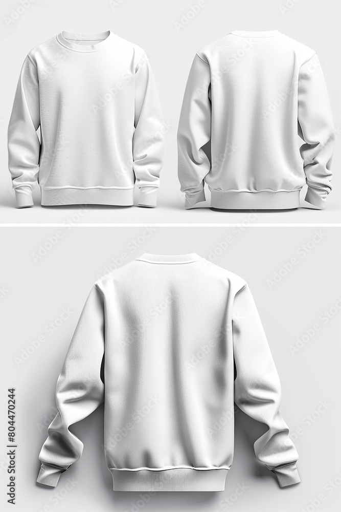 full selves simple white shirt front and back mockup with simple ...