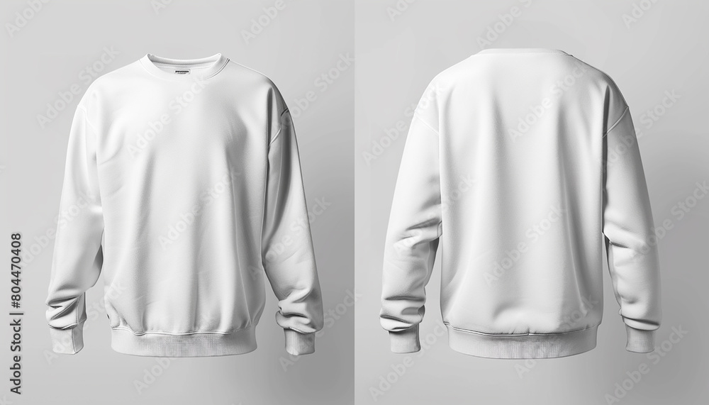 full selves simple white shirt front and back mockup with simple ...