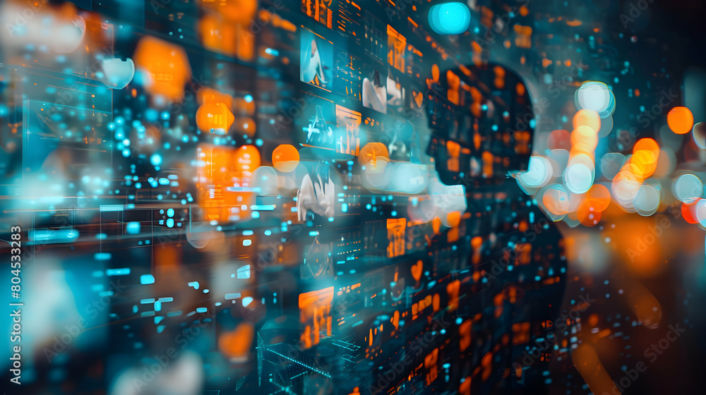 Embrace Virtual Collaboration with Futuristic Advertisement for Remote ...