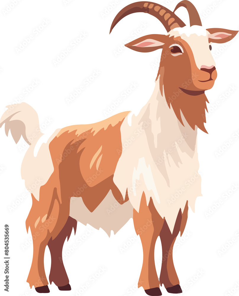 cartoon goat clip art or sheep animal Stock Illustration | Adobe Stock