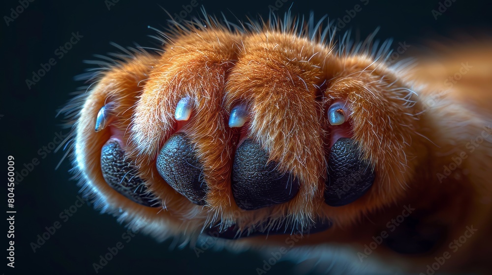 White background with flat design of dog bite mark on hand. Stock Photo ...