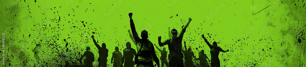 Revolutionary Unity (Green): Represents the sense of solidarity and ...
