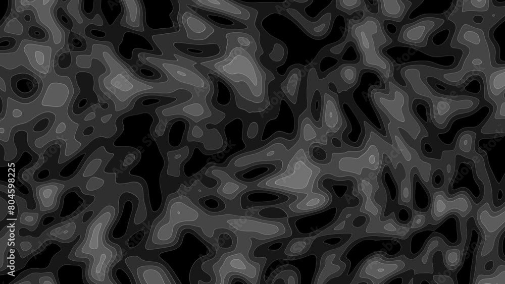 Gray outline topographic contour map abstract tech motion graphic ... Gray outline topographic contour map abstract tech motion graphic ...
