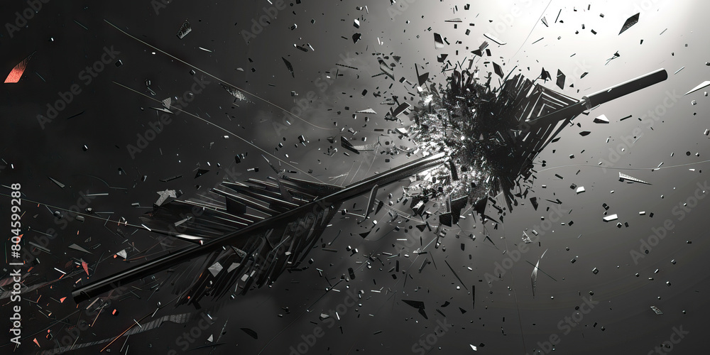 Hopelessness (Gray): A broken, downward-pointing arrow symbolizing ...