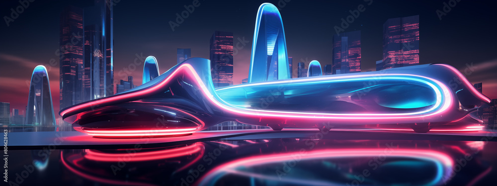 Captivating with its architectural intricacies, this amorphous building ...