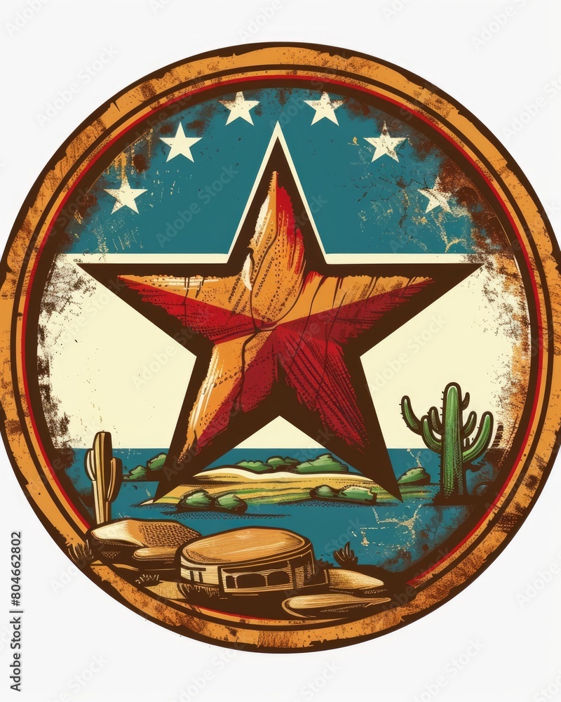 The State of Seal: Illustrated Drawing of the Official Seal Stock ...