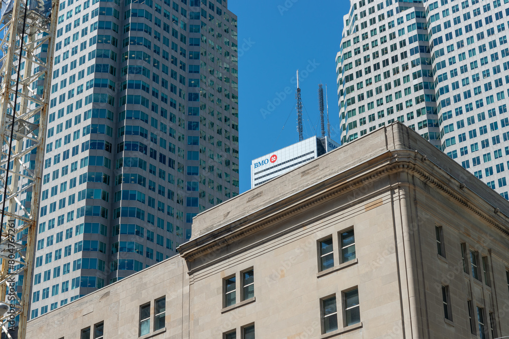 office towers in Financial District (including BMO Bank of Montreal ...