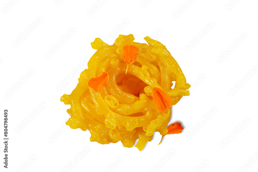 traditional Indian gujarati sweet jalebi also known in india as imarati ...