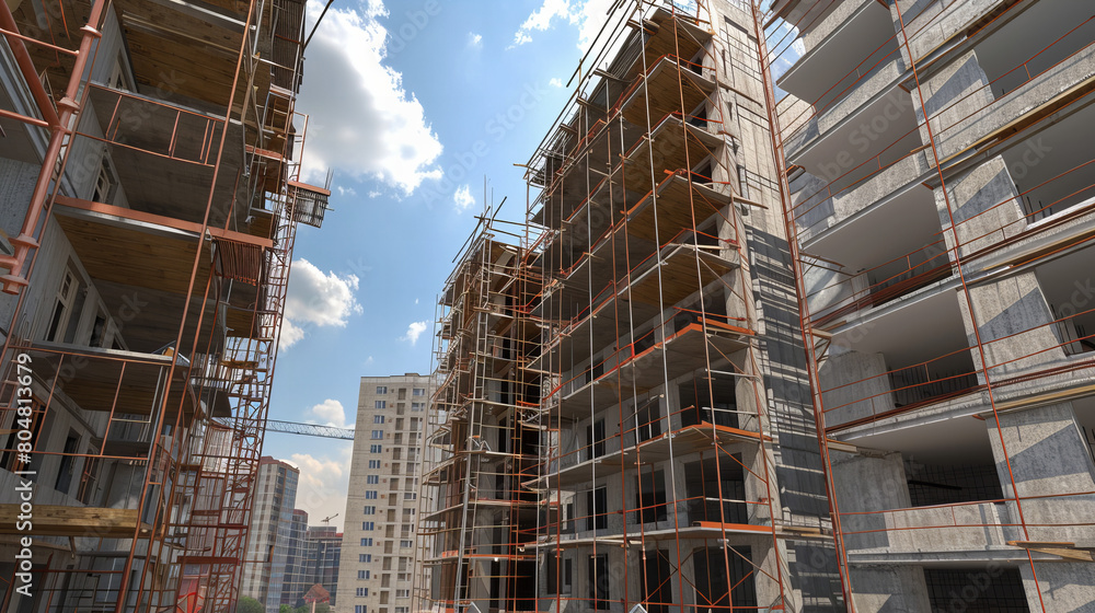 building, construction, architecture, city, house, urban, apartment ...