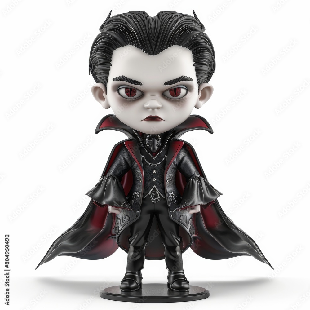 Dracula figurine from the film Dracula, depicted in full body, exuding ...