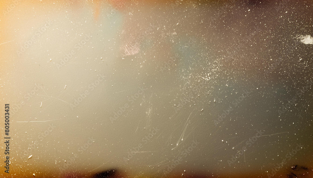Abstract film texture background with grain, dust and light leaks; old ...