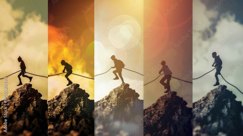 Inspirational snapshots of skill development: learners progressing ...