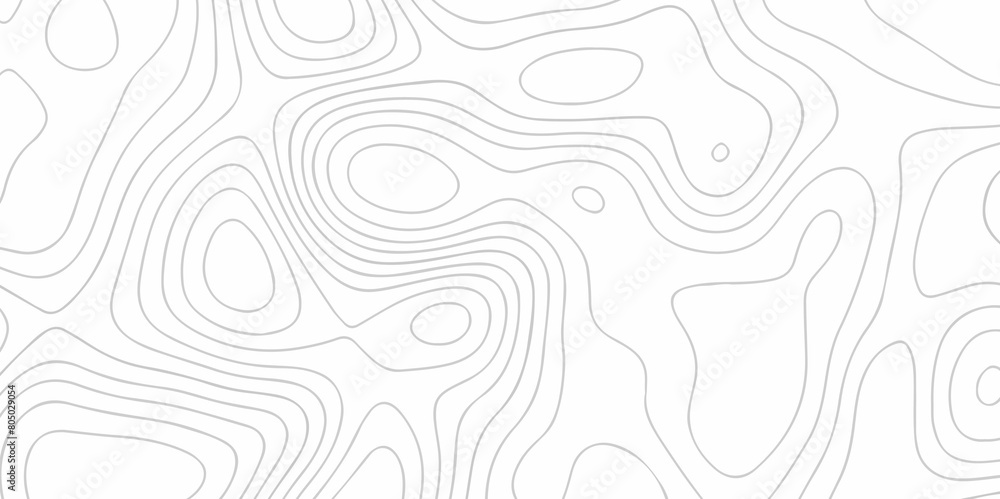 Abstract pattern with lines topographic map background. Topography and ...