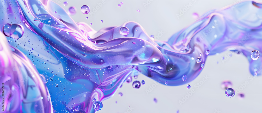 Fluid art texture. Backdrop with abstract mixing paint effect. Liquid ...