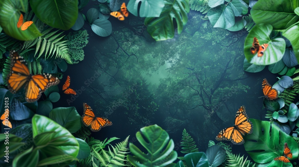 International Day for Biological Diversity background concept with copy ...