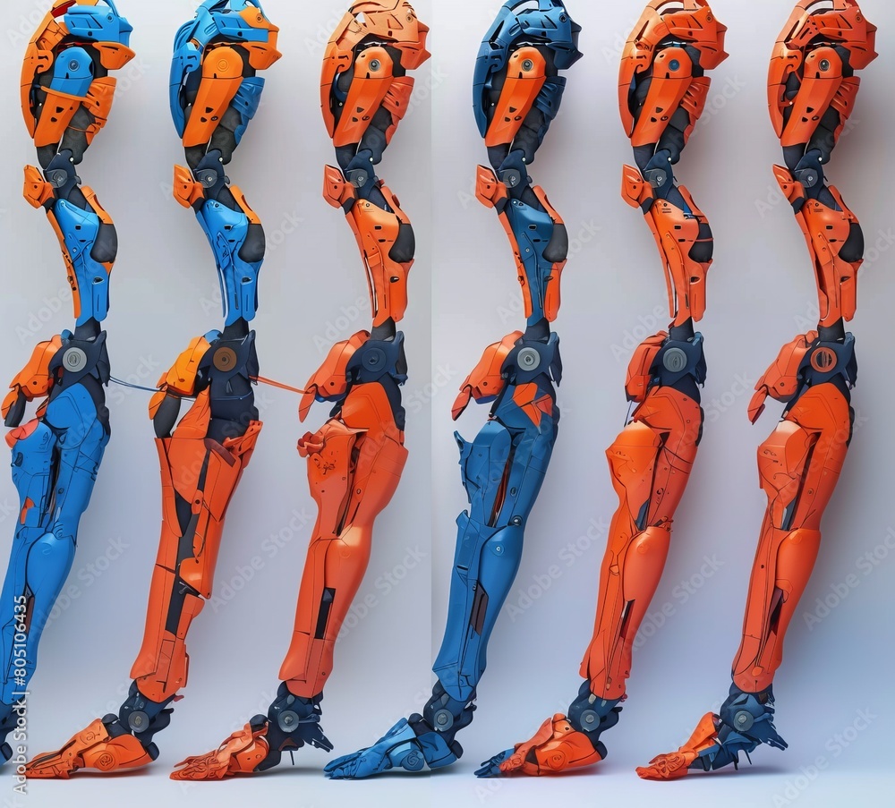 Advanced Robotic Prosthetic Legs in Various Designs. Robotic prosthetic ...