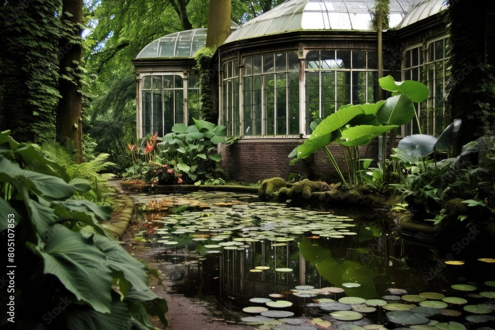 Hortus Botanicus, Amsterdam: A scene from one of the oldest botanical ...