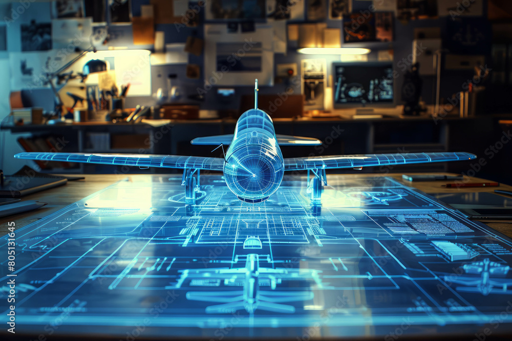 Explore detailed 3D airplane images and structural models, showcasing ...