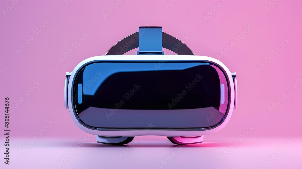 Blank Screen and Devices VR Headset: An illustration of a VR headset ...