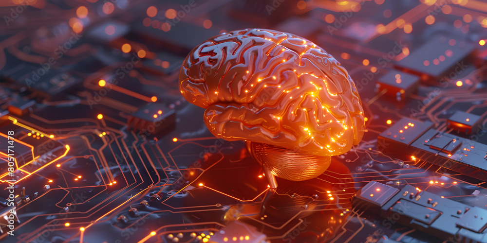 Loop rotating human brain animation scans integrating technology into ...