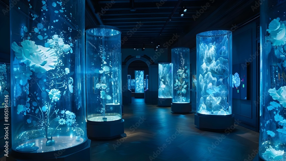 Digital art installations blend technology and creativity in immersive ...