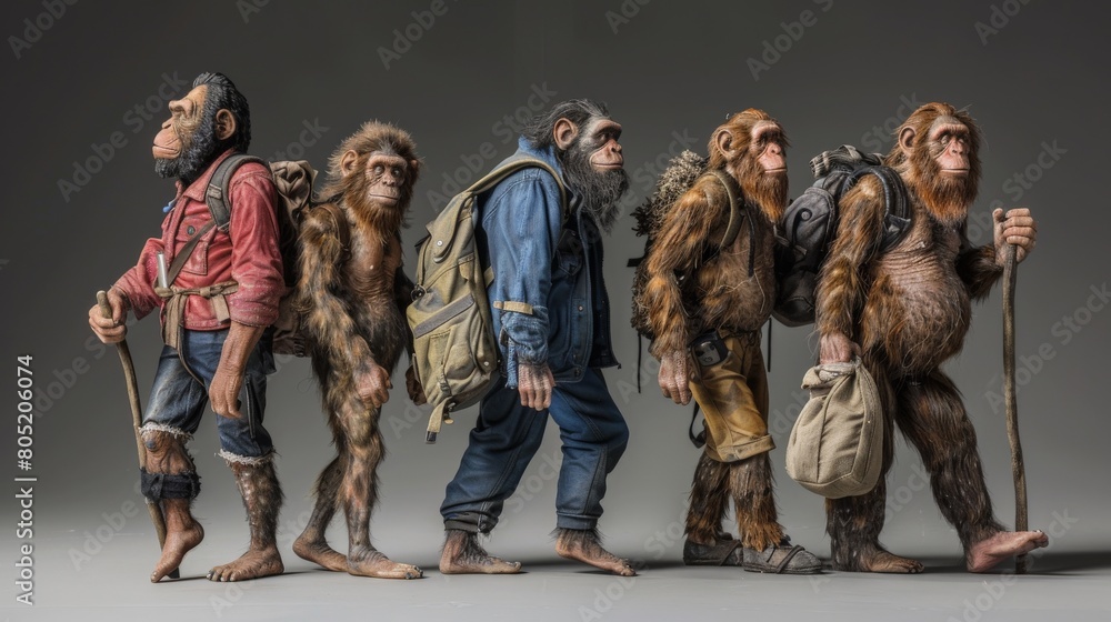 Human evolution. A study of the sequence of biological evolution of ...