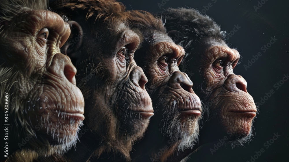 Human evolution. A study of the sequence of biological evolution of ...