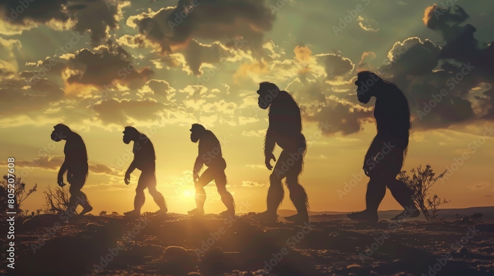 Human evolution. A study of the sequence of biological evolution of ...