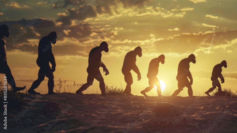 Human evolution. A study of the sequence of biological evolution of ...
