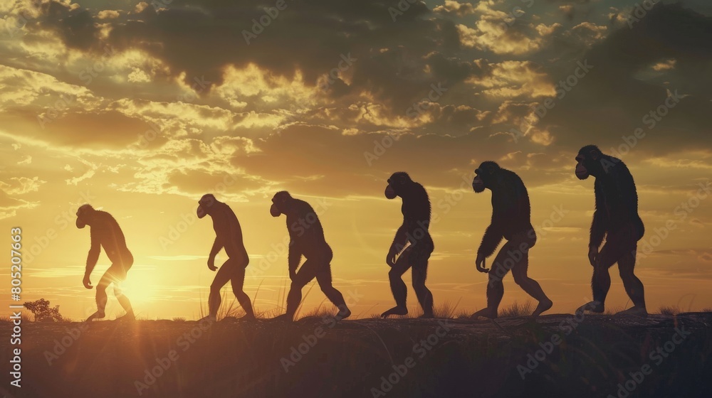 Human evolution. A study of the sequence of biological evolution of ...