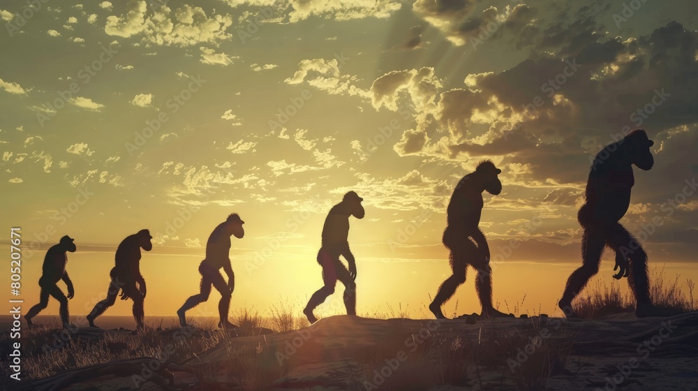 Human evolution. A study of the sequence of biological evolution of ...