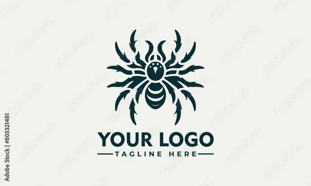 Tarantula vector logo illustration spider logo vector Tarantula spider ...