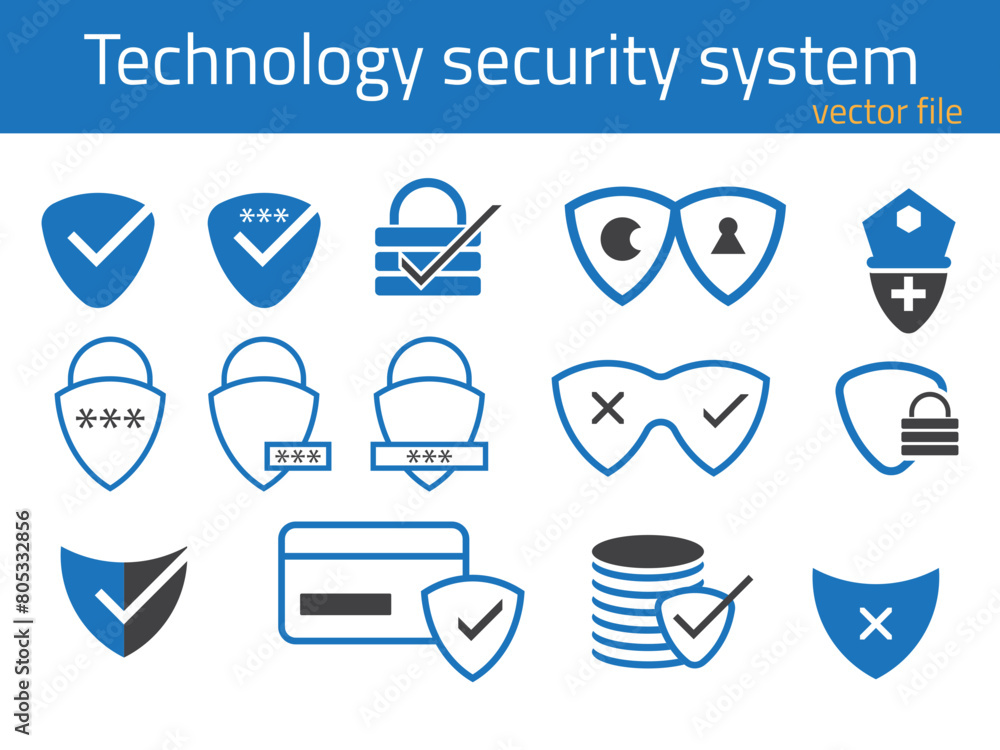 SET security vector black. security headers vector logo and icon free ...