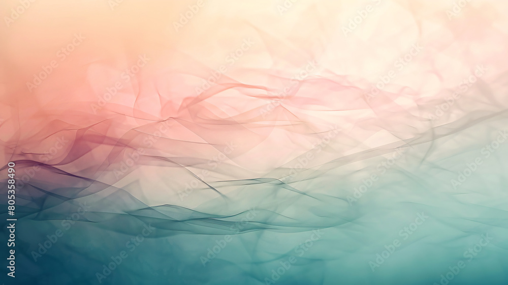 Abstract background with smooth gradient color blends. Soft transitions ...