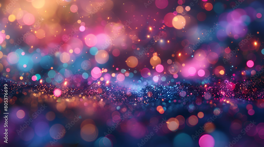 fondo hiperrealista colorido con destellos de luces tonos vibrantes y ...