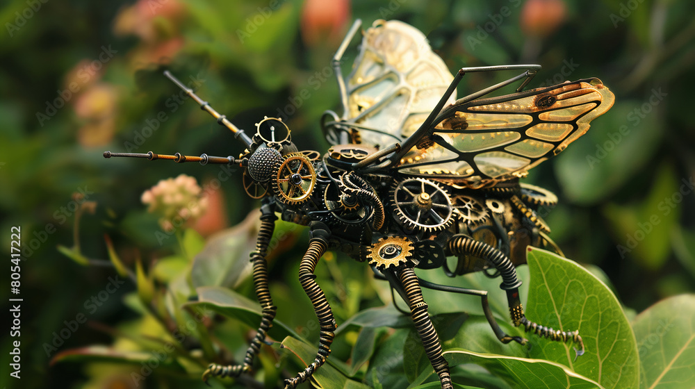 insect, robot, technology, illustration, future, isolated, cyborg, bug ...